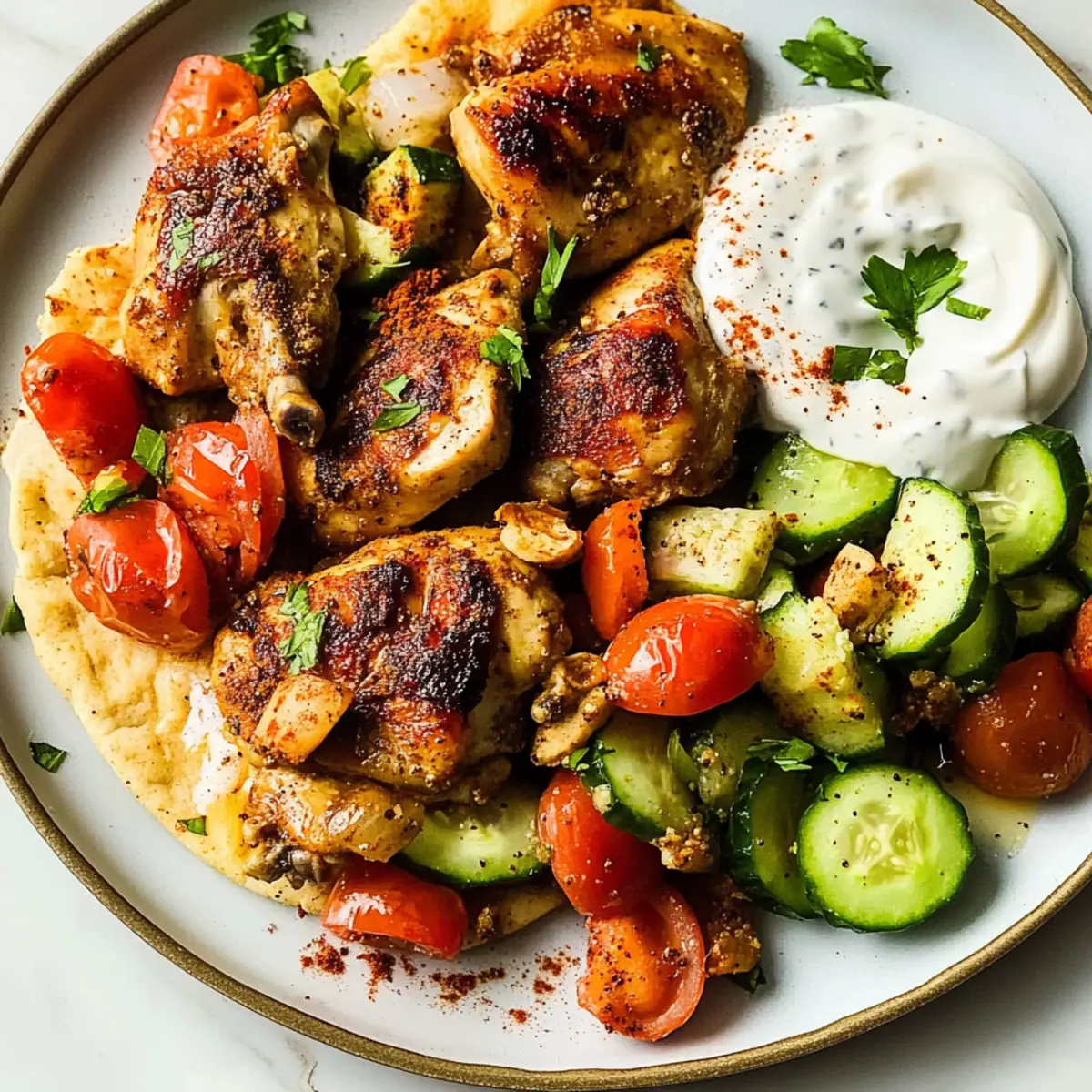 Easy Chicken Shawarma Sheet-Pan Dinner - Deliciously Flavorful