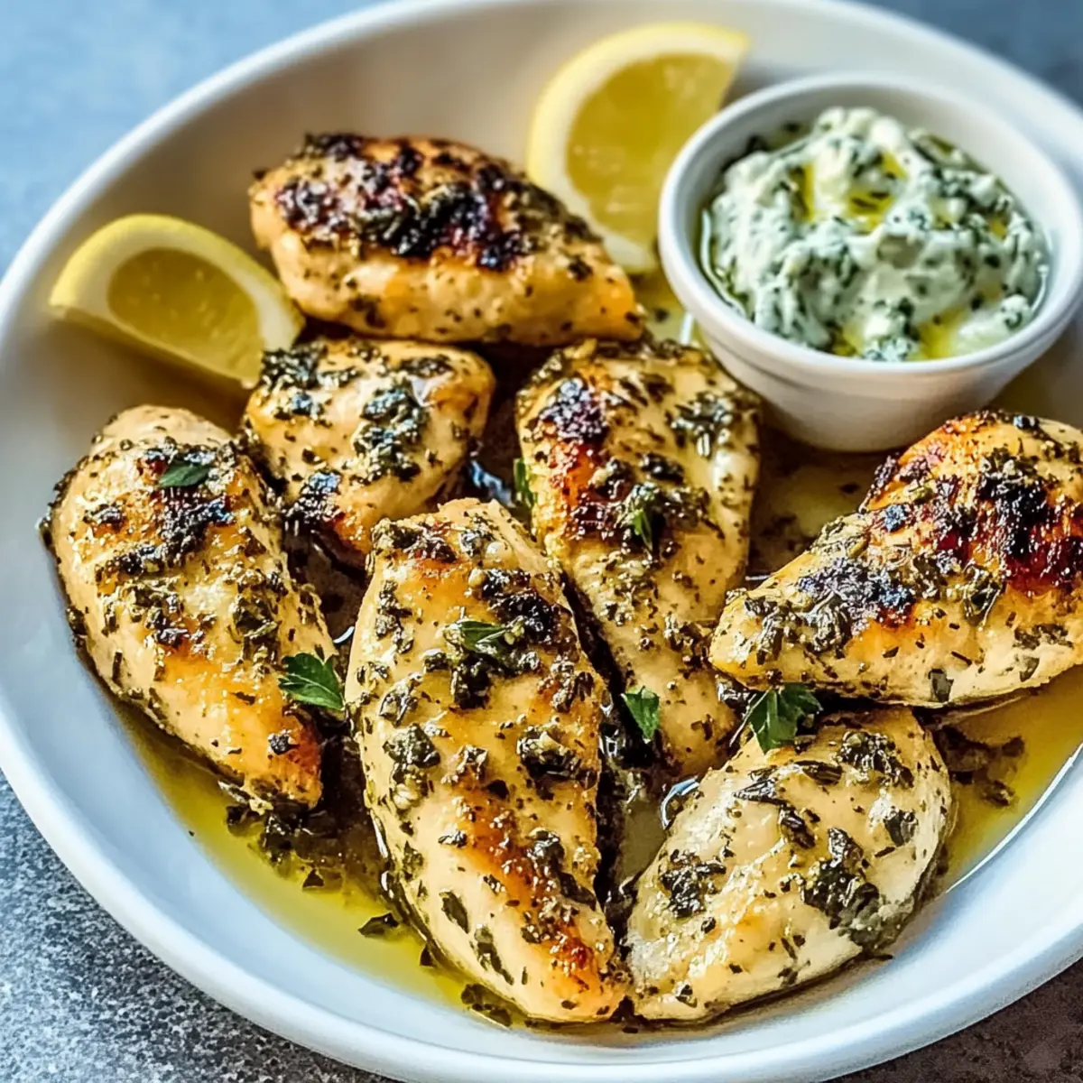 Irresistible Greek Chicken Tenders with Zesty Flavor Burst