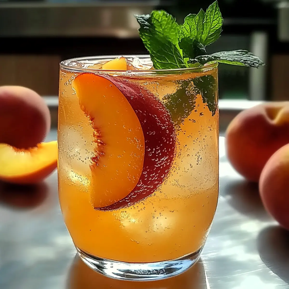 Easy Refreshing Peach Lemonade for Delicious Summer Days