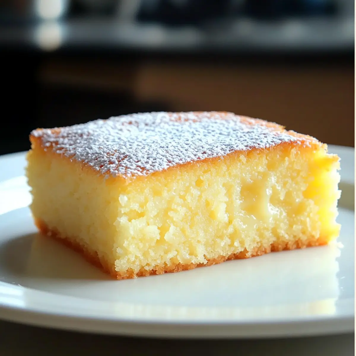 Delicious Lemon Custard Cake: A Springtime Delight at Home