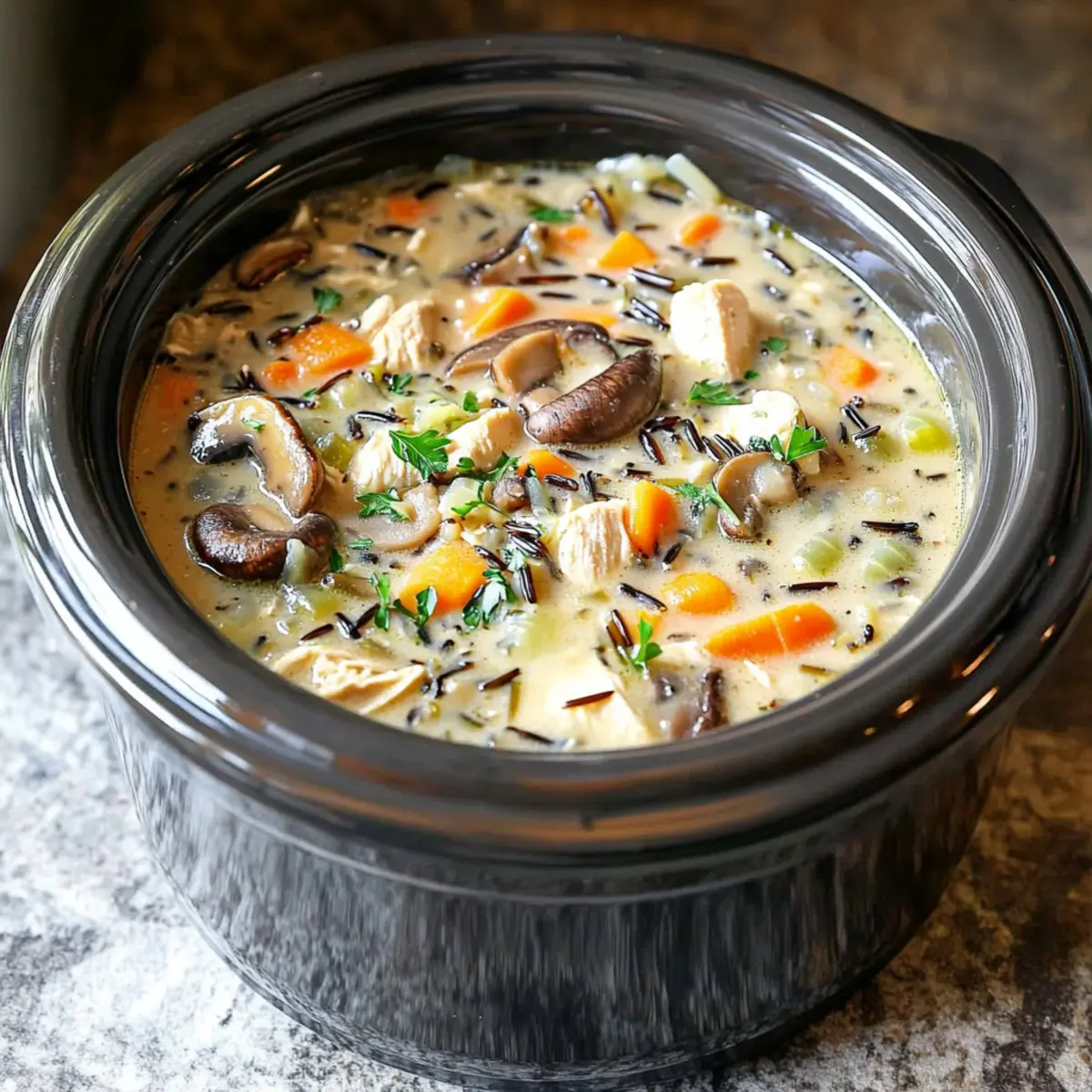 Ultimate Comfort Food: Creamy Chicken and Wild Rice Soup