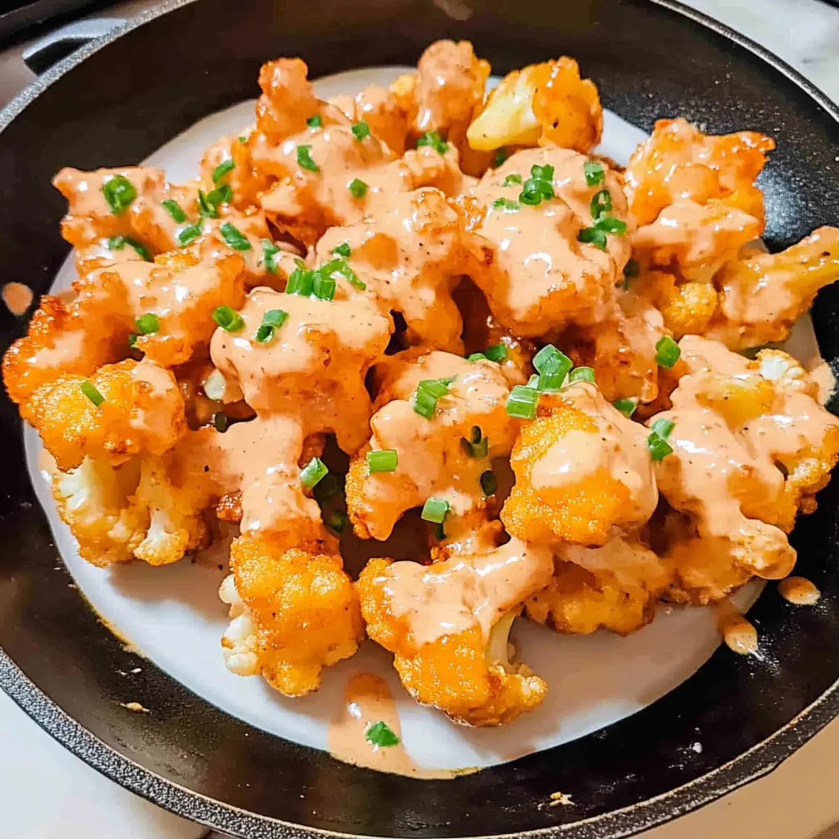 Irresistible Crispy Bang Bang Cauliflower Recipe