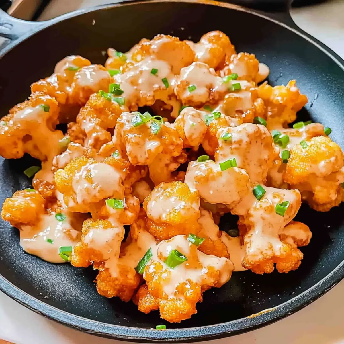 Irresistible Crispy Bang Bang Cauliflower Recipe