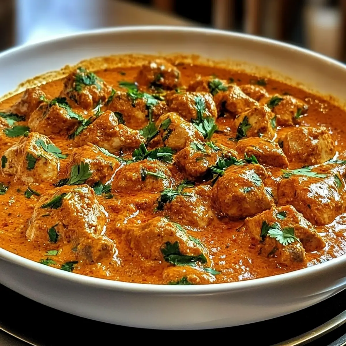 Irresistible Chicken Tikka Masala: A Creamy Delight