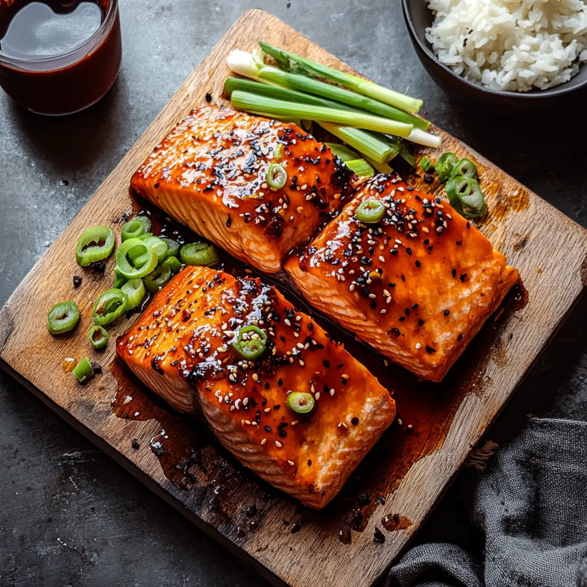 Irresistible Gochujang Salmon with Sweet & Savory Glaze