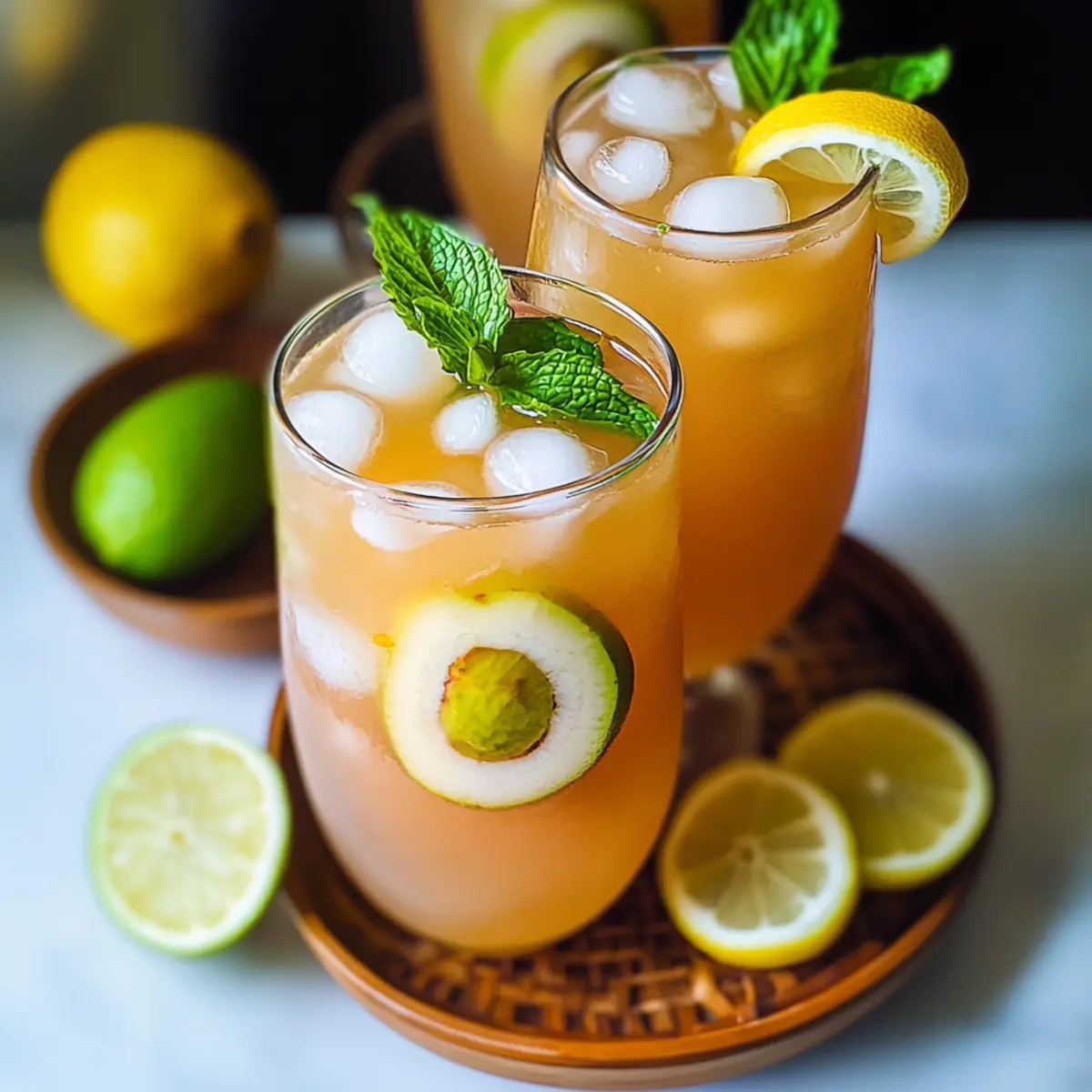 Easy Best Lychee Iced Tea Recipe for a Refreshing Summer Sip